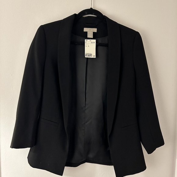 H&M | Jackets & Coats | Nwt Hm Singlebreasted Jacket Size 2 | Poshmark